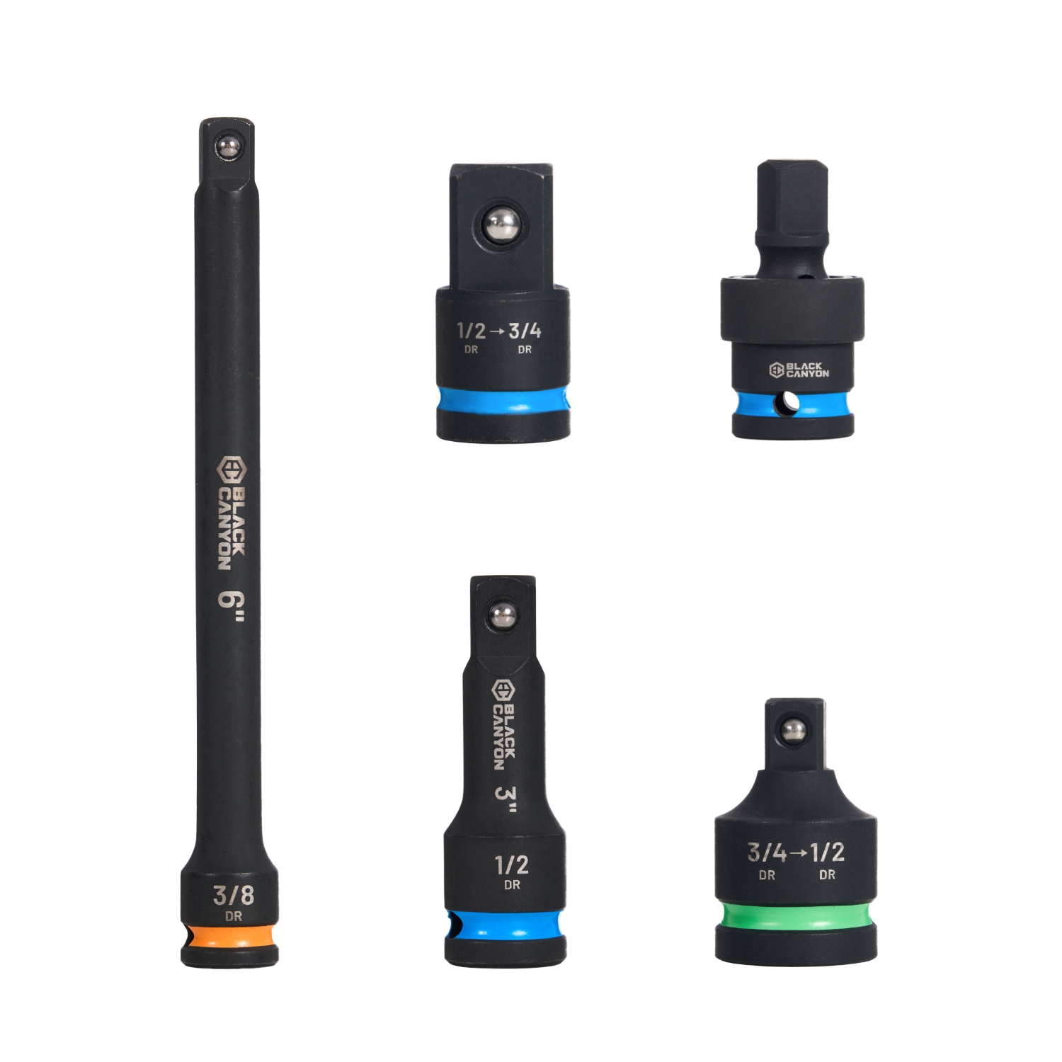 Impact Socket Extensions, Adapters & Reducers | NorthSky